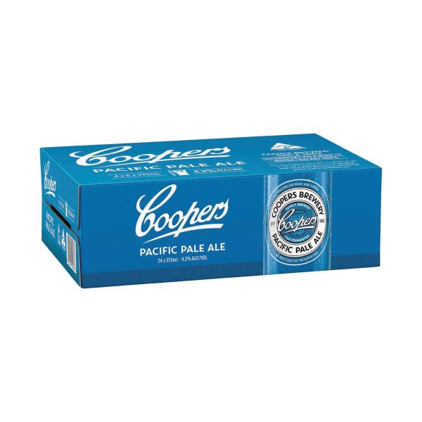 Buy Coopers Pacific Ale Can 375ml 24 Pack | Coles