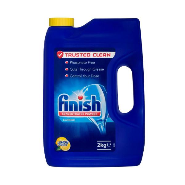 Buy Finish Concentrated Dishwashing Powder Lemon 2kg | Coles