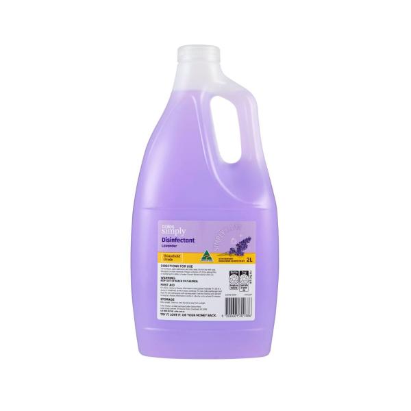 Buy Coles Simply Disinfectant Lavender 2L | Coles