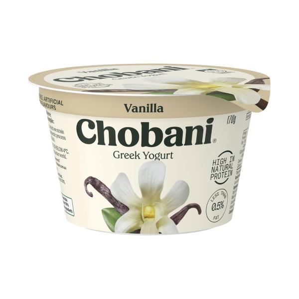 Buy CHOBANI YOGHURT TUB VANILLA. | Coles