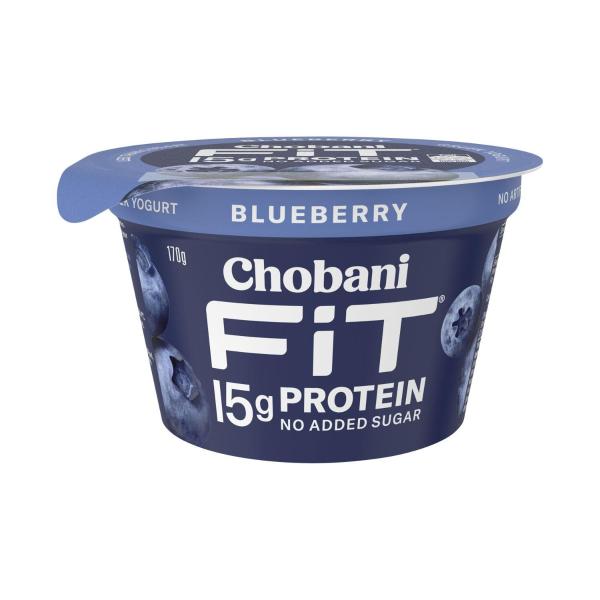 Buy Chobani Fit Blueberry Yoghurt Pot 170g | Coles
