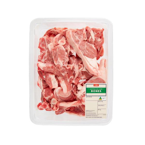 Buy Coles Lamb Meat Bones approx. 1kg | Coles