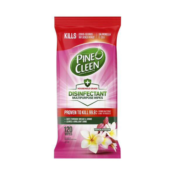 Buy Pine O Cleen Tropical Blossom Disinfectant Wipes 120 pack | Coles