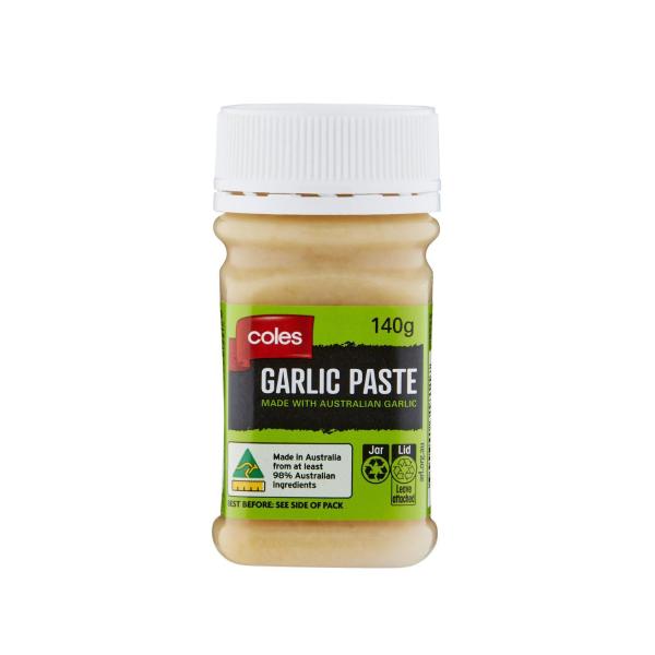 Buy Coles Garlic Paste 140g | Coles