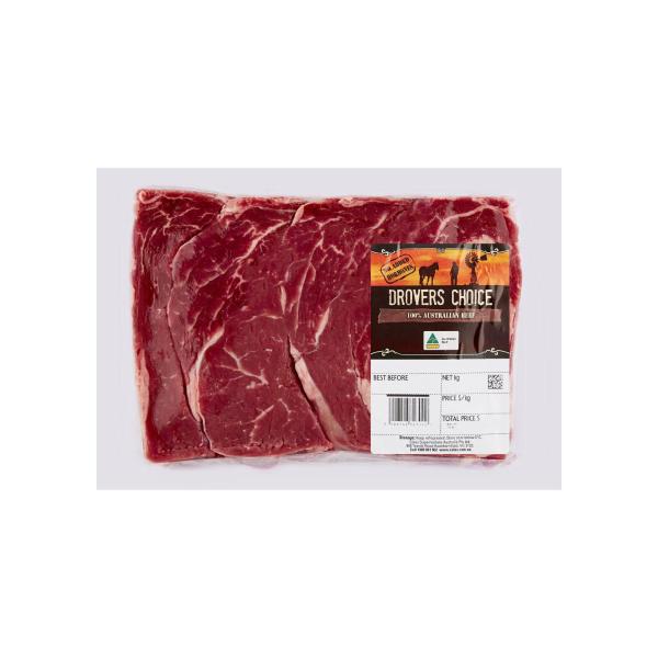 Buy Drovers Choice No Added Hormone Beef Scotch Fillet approx. 850g | Coles