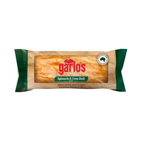 Buy Garlos Spinach & Feta Roll 180g | Coles