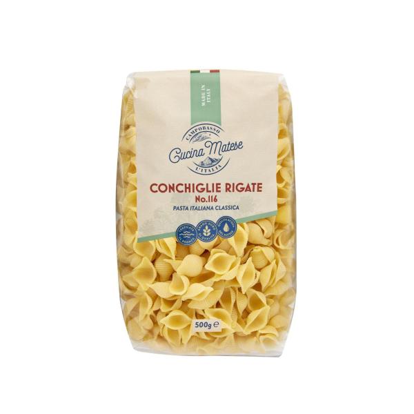 Buy Cucina Matese Conchiglie Rigate Italian Pasta No 116 500g | Coles