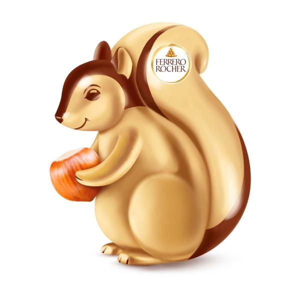 Buy FERRERO ROCHER MILK CHOC HAZELNUT HOLLOW SQUIRREL | Coles