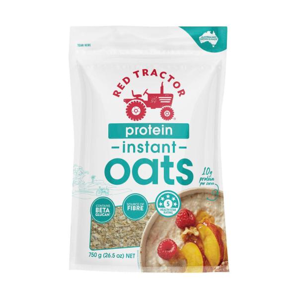 Buy Red Tractor Protein Instant Oats Original 750g | Coles