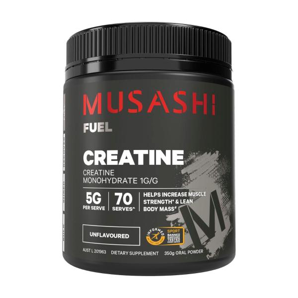 Buy Musashi Creatine Unflavoured 350g | Coles