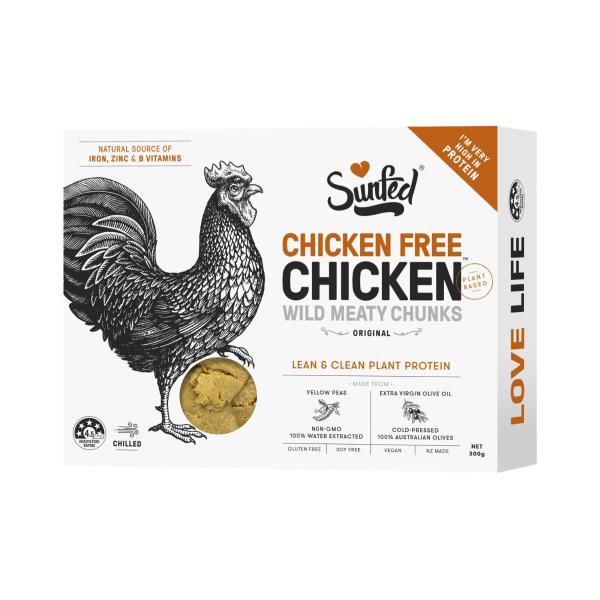 Buy Sunfed Chicken Free Chicken Wild Meaty Chunks 300g | Coles