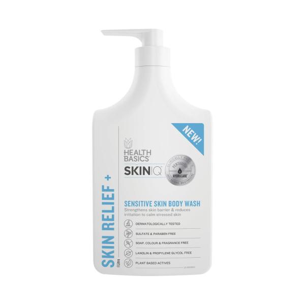 Buy Health Basics Skin IQ Body Wash Skin Relief 1L | Coles
