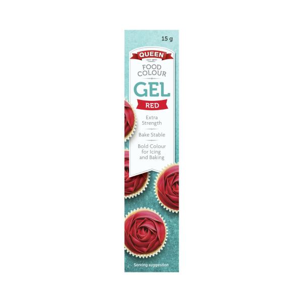 Buy QUEEN COLOUR GEL RED | Coles