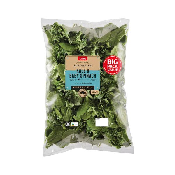 Buy COLES SPINACH AND KALE | Coles