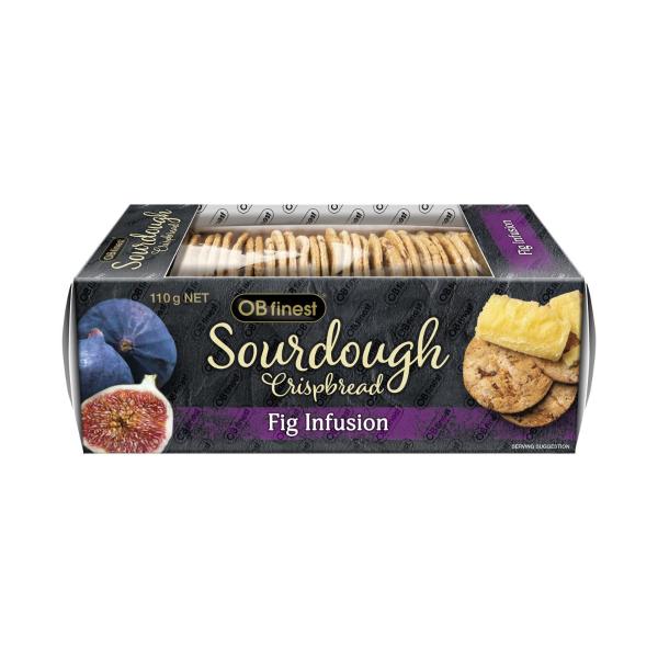 Buy OB FINEST SOUR DOUGH CRISPBREAD FIG | Coles