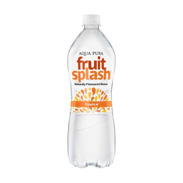 Buy Aqua Pura Fruit Splash Flavoured Water Tropical 1L | Coles