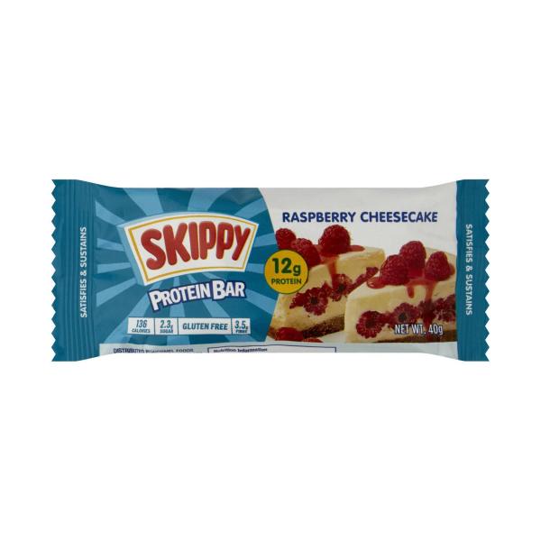 Buy Skippy Protein Bar Raspberry Cheesecake 40g | Coles