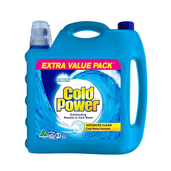 Buy Cold Power Front & Top Loader Regular Laundry Liquid 6L | Coles