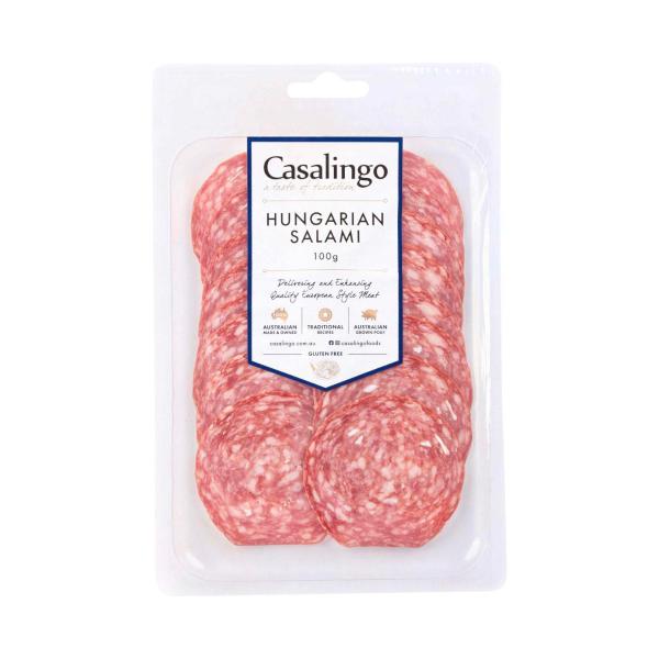 Buy Casalingo Hungarian Salami Sliced 100g | Coles