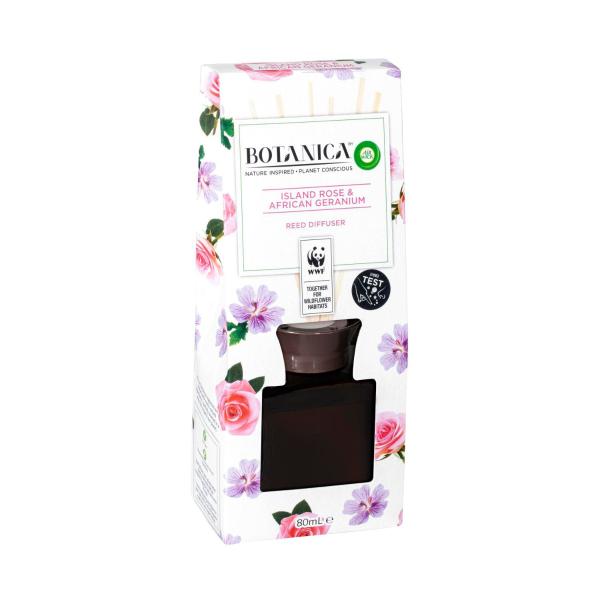Buy Botanica Island Rose & African Geranium Reed Diffuser 80mL | Coles