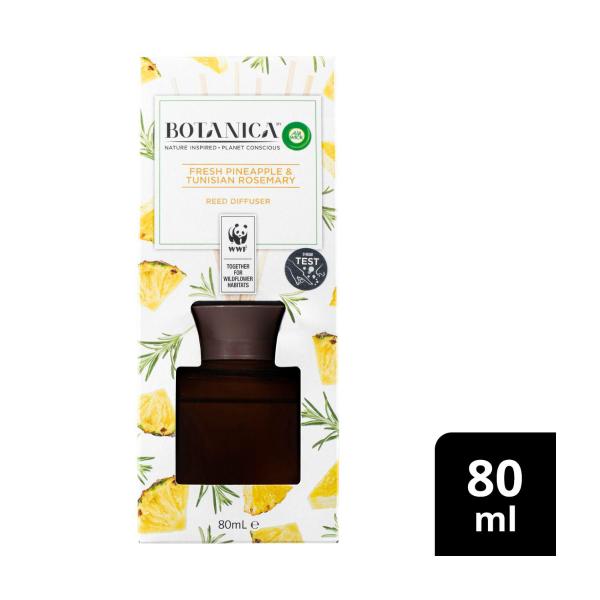 Buy Botanica Fresh Pineapple & Tunisian Rosemary Reed Diffuser 80mL | Coles