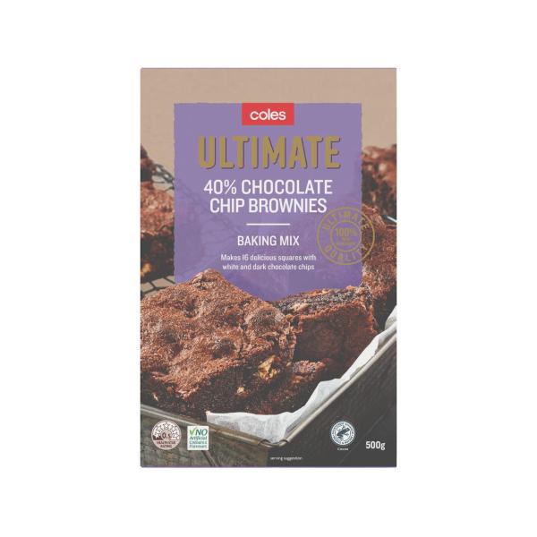 Buy Coles Ultimate Brownie Baking Mix 500g | Coles