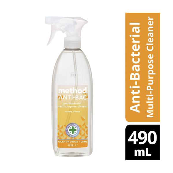 Buy Method Antibacterial Kitchen Cleaner 490mL | Coles