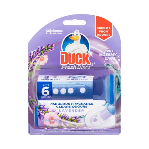 Buy Duck Fresh Discs Toilet Cleaner Lavender 36mL | Coles