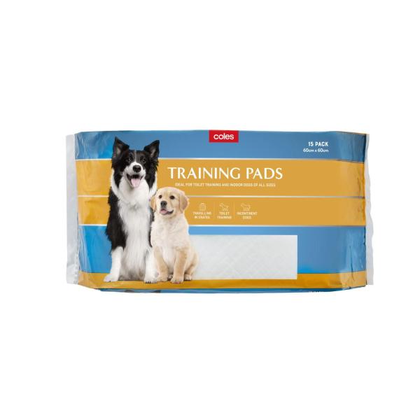 Buy Coles Dog Training Pads 15pack 15 pack | Coles