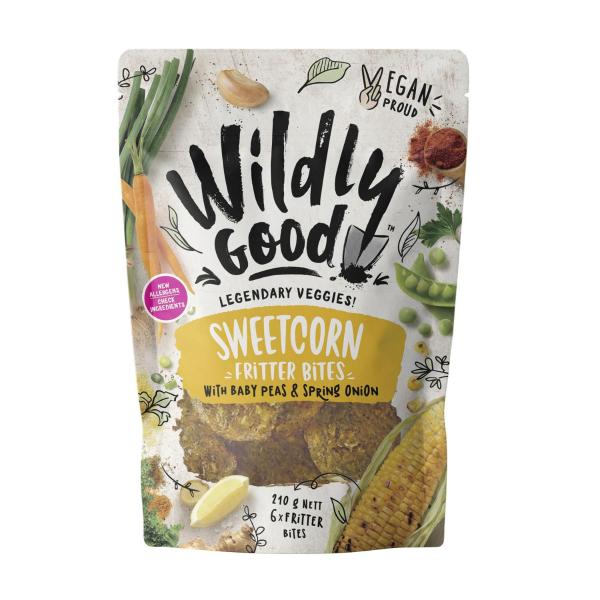 Buy Wildly Good Sweet Corn Spring Onion Fritter Bites 210g | Coles