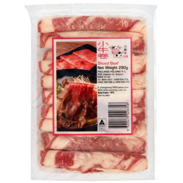 Buy Poulings Sliced Beef 290g | Coles
