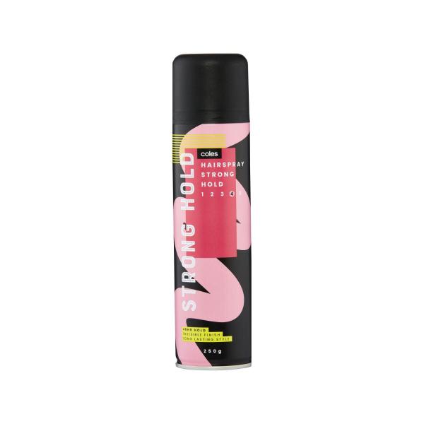 Buy Coles Strong Hold Hair Spray 250g | Coles