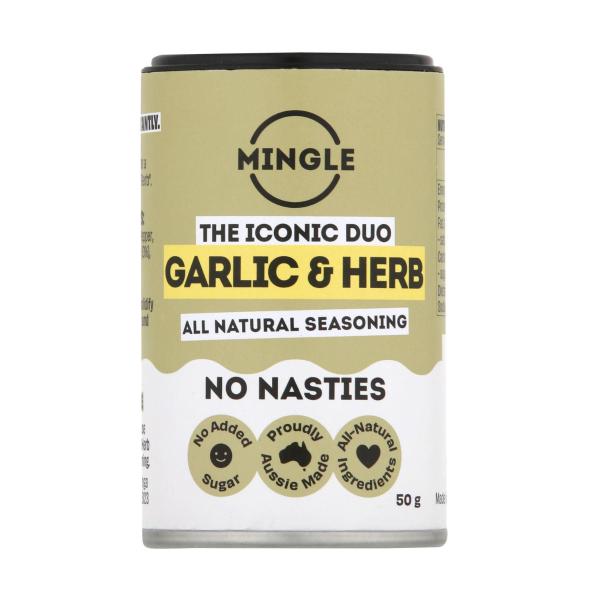 Buy Mingle Garlic And Herb Seasoning 50g | Coles