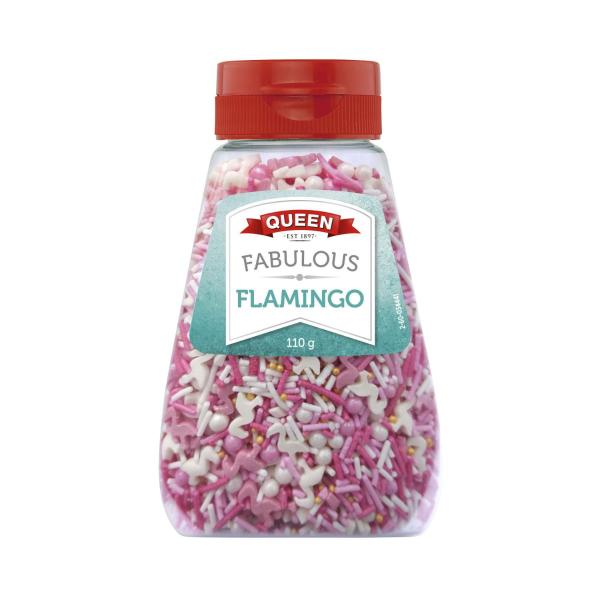 Buy Queen Fabulous Flamingo Sprinkles 110g | Coles