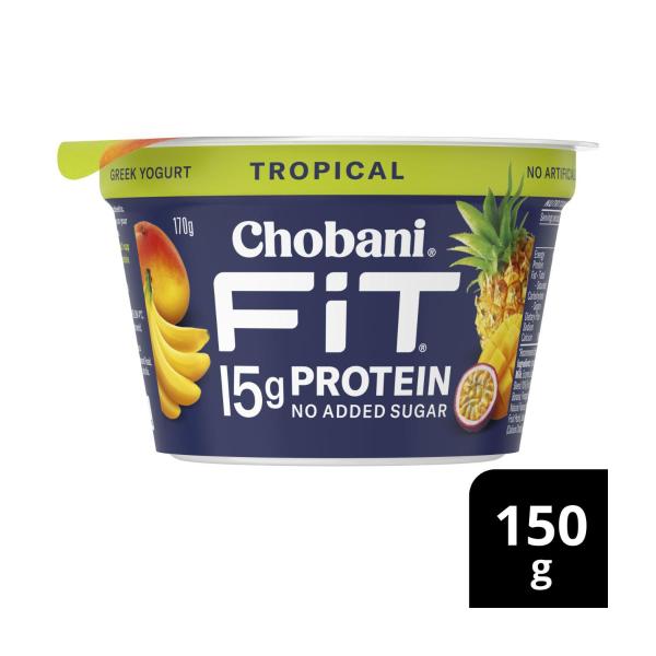 Buy Chobani Fit Tropical Greek Yogurt 170g | Coles