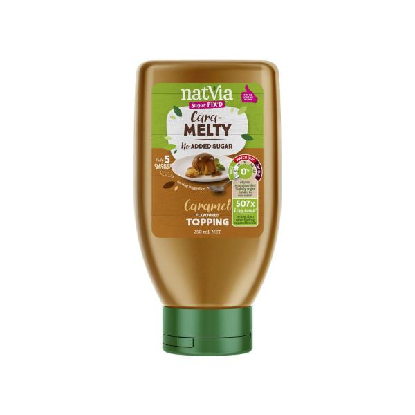 Buy Natvia Topping Salted Caramel 250mL | Coles