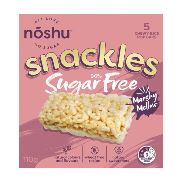 Buy Noshu Marshmallow Snackles 110g | Coles
