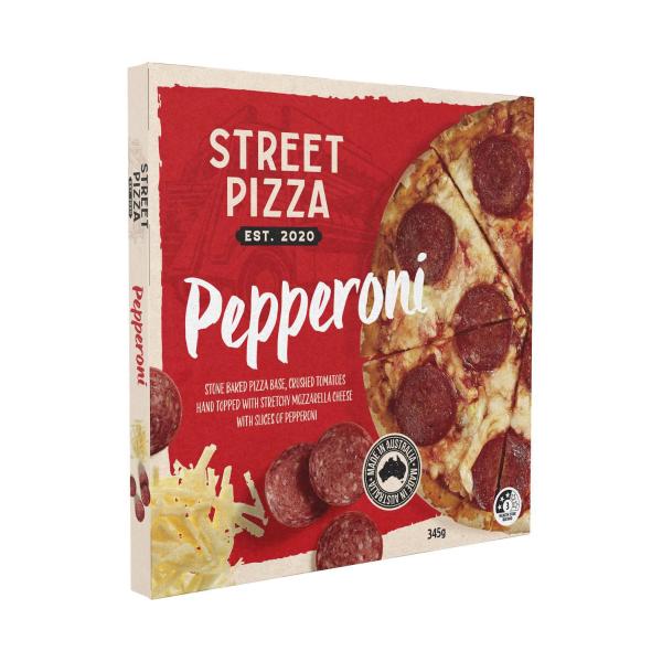 Buy Street Pepperoni Pizza 345g | Coles