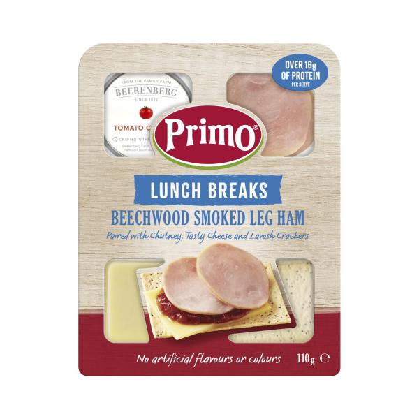 Buy PRIMO HANS LUNCH PLATE LEG HAM & TOMATO CHUTNEY | Coles