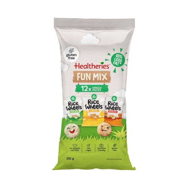 Buy Healtheries Rice Wheels Fun Mix Variety Multipack Gluten Free ...