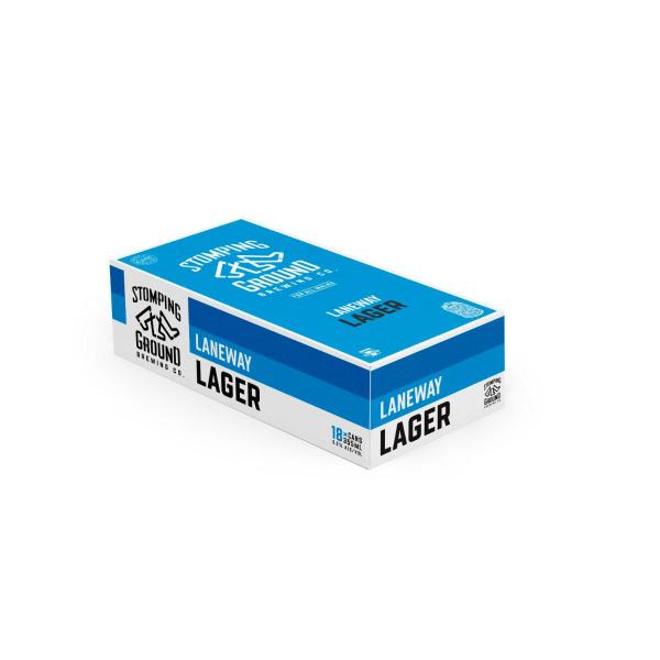 Buy Stomping Ground Laneway Lager Can 355ml 18 Pack | Coles