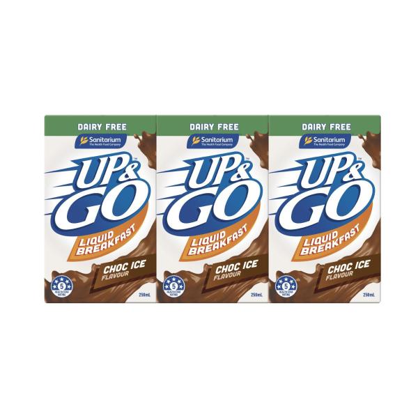 Buy UP&GO Dairy Free Choc Ice 3 x 250ml 750mL | Coles