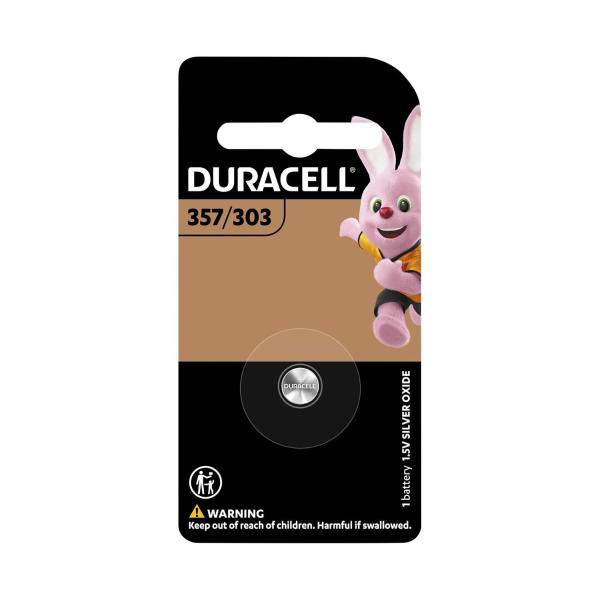 Buy Duracell Specialty 357/303 Button Batteries 1 Pack | Coles
