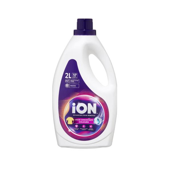Buy Ion Laundry Liquid Concentrate Colours 2L | Coles