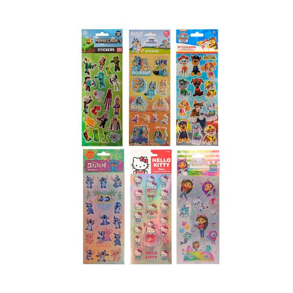 Buy Licensed Stickers 3 pack | Coles