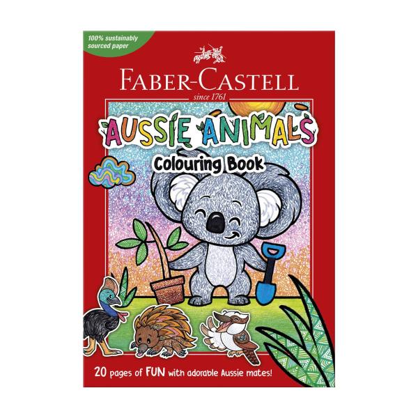 Buy Faber-castell A4 Colouring Book 1 each | Coles