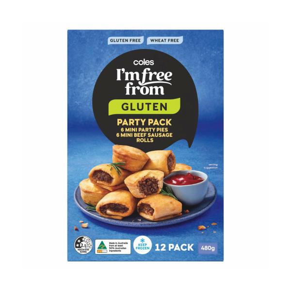 Buy Coles I'm Free From Party Pack 480g | Coles