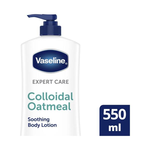 Buy Vaseline Moisturising Body Lotion Soothing Colloidal Oatmeal 550mL ...
