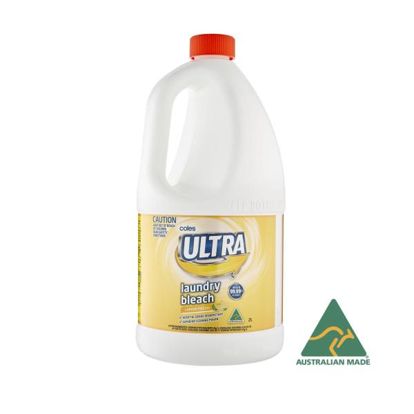 Buy Coles Ultra Laundry Bleach Lemon 2L | Coles