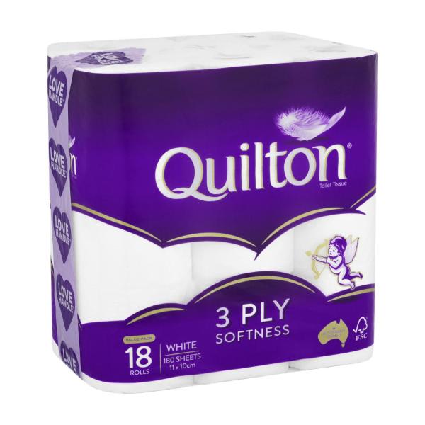 Buy Quilton Royal 3Ply Toilet Tissue 16 pack | Coles